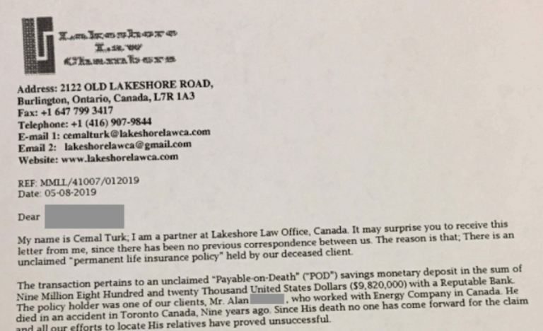 Scam Warning! | Martin & Hillyer Associates